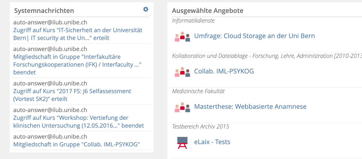 IML | Ilias Learning Management System